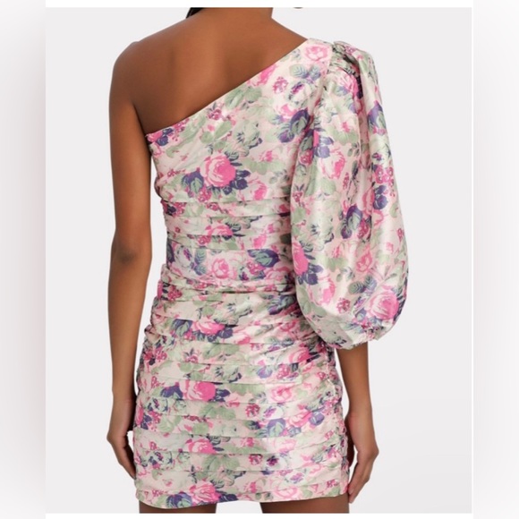 LoveShackFancy | Dresses | Loveshackfancy Altie One Shoulder Floral ...